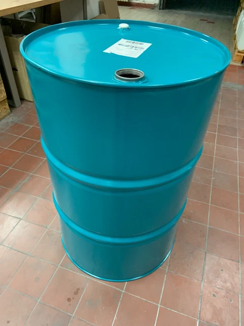 METALLFASS 200 LITER Spund Smoker Stahlfass Ölfass Feuertonne Behälter ...