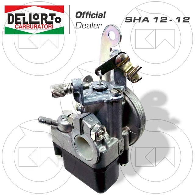 CARBURATEUR DELL'ORTO SHA 12-12 Type Authentique Pour Piaggio Si 50 EUR ...