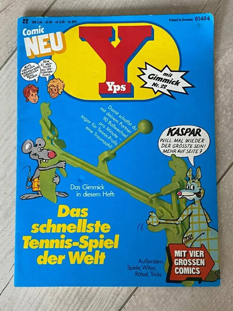 ORIGINAL YPS HEFT Nr. 22 inkl. Bastelbogen RückCover, ohne Gimmick EUR ...
