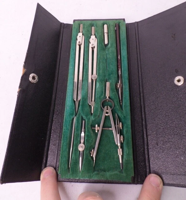 STAEDTLER NORIS DRAFTING Compass Precision Instruments Set with Case ...