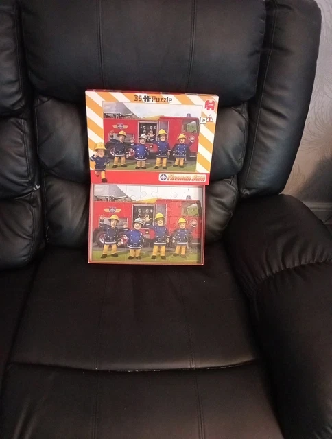 FIREMAN SAM 35 Piece Jigsaw PUZZLE All Complete In EXCELLENT CONDITION ...