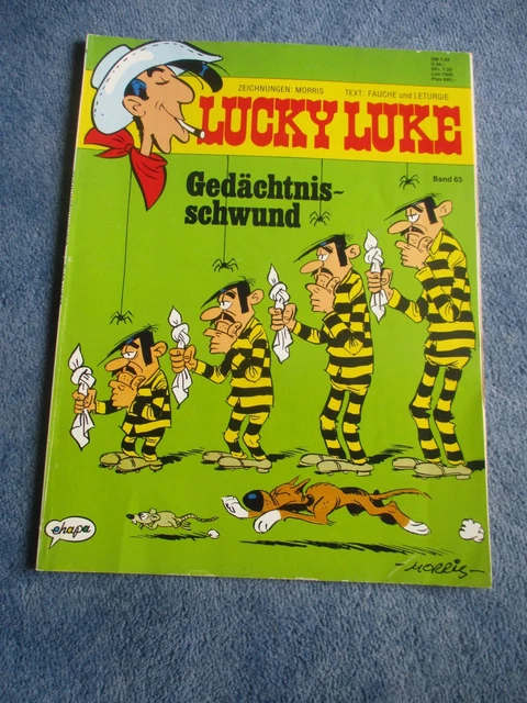 LUCKY LUKE BAND 63 - Gedächtnisschwund EUR 3,99 - PicClick DE