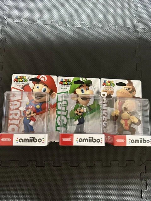 AMIIBO MARIO LUIGI Donkey Kong (Super Mario series) 3 figure set amibo switch £89.09 - PicClick UK