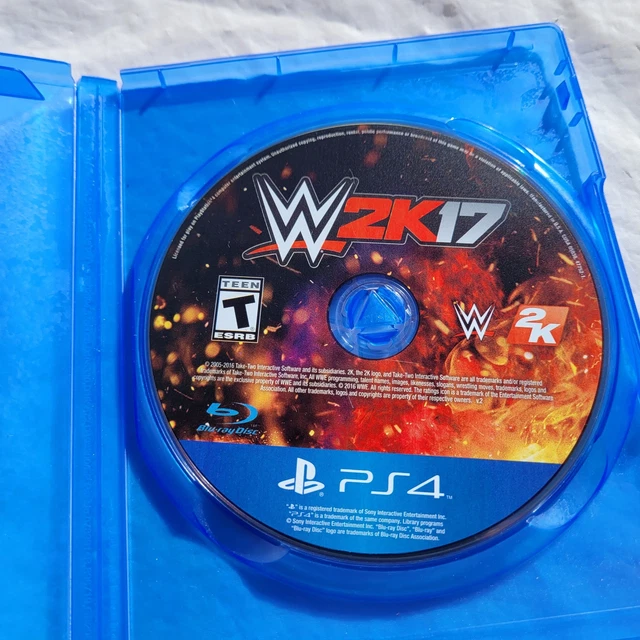 WWE 2K17 SONY Playstation 4 PS4 videogioco 2016 solo disco EUR 19,25 ...