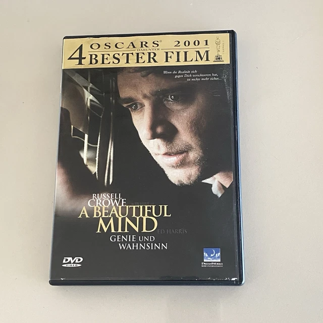 A BEAUTIFUL MIND (DVD, 2001) - Ex-rental $4.00 - PicClick AU