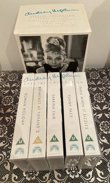 AUDREY HEPBURN SPECIAL Collection VHS Video Box Set of 5 Films £5.00 ...