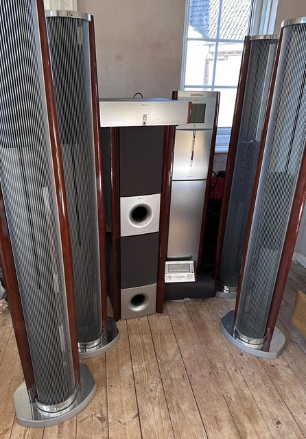 NAKAMICHI SOUND SPACE 21 Stereo Speaker High End Surround complete ...