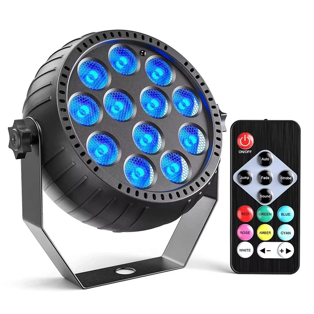 STROBE LIGHT CHRISTMAS, Strobe Lights Remote Control RGB 10W LED ...