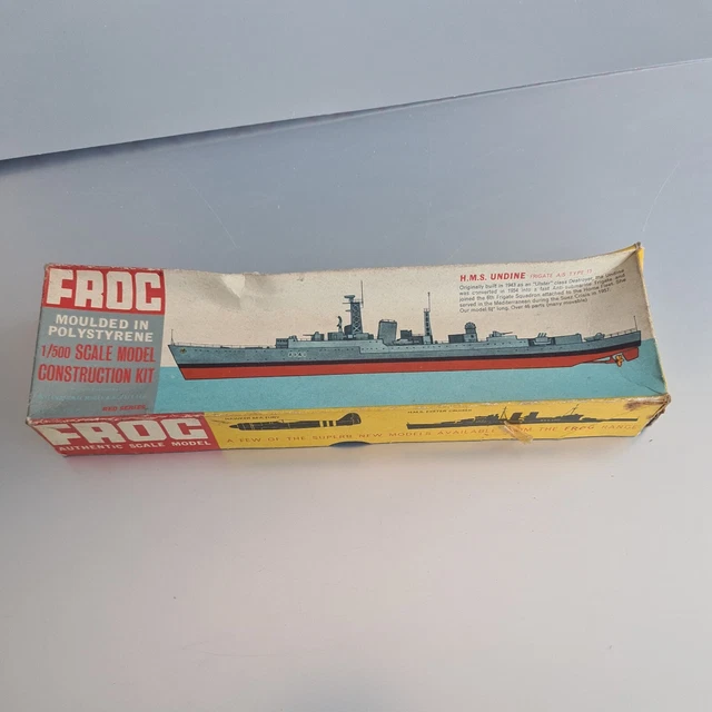 FROG H.M.S UNDINE FRIGATE Model Ship Kit Pre Owned £8.00 - PicClick UK