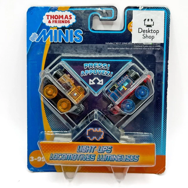 THOMAS & FRIENDS Mini Train Light Up Stephen and Thomas New 2018 ...