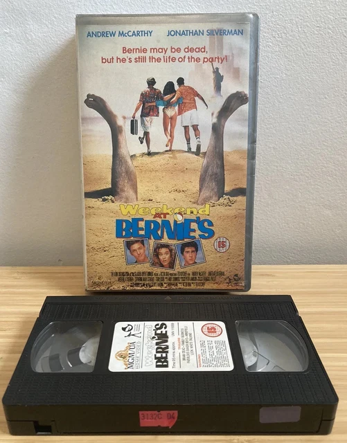WEEKEND AT BERNIE'S VHS Video Tape Big Box Ex-Rental £9.95 - PicClick UK