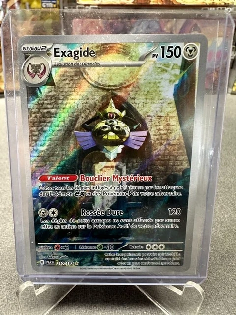CARTE POKÉMON - Exagide AR 210/182 - EV4 Failles Paradoxes - FR - NEUF ...
