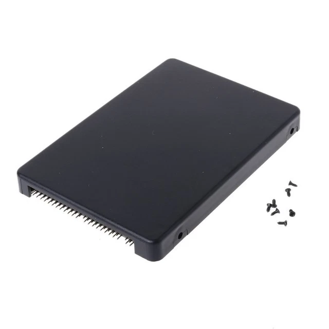 MINI MSATA SSD Hard Disk to 44Pin IDE Adapter with Enclosure for Case 2 ...