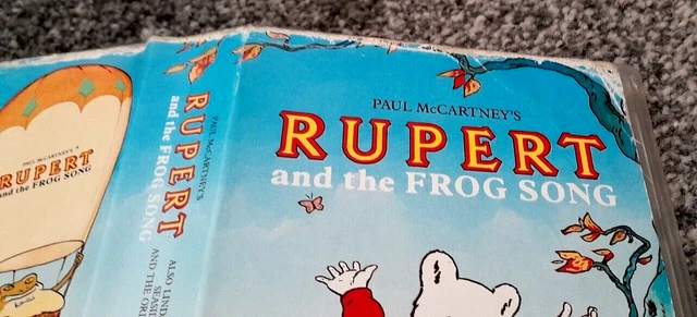 RUPERT AND THE Frog Song Paul Linda Mccartney Pal Vhs Video Kids ...