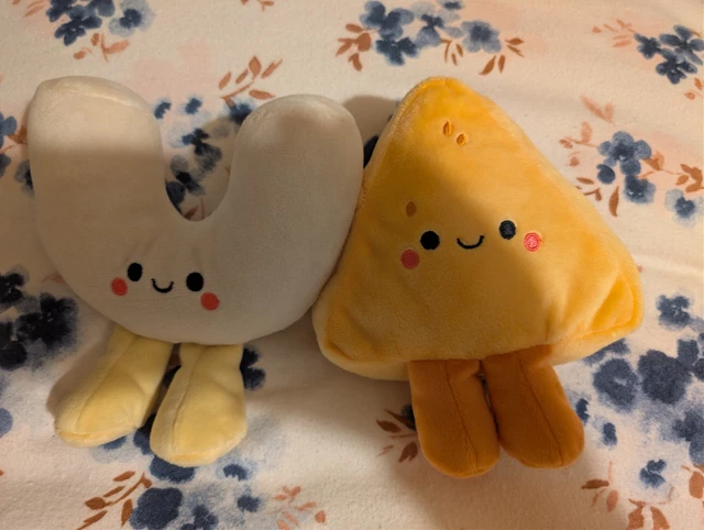 JELLYCAT MACARONI MAC and Cheese Plush Toy - No Tags Magnetic £5.45 ...