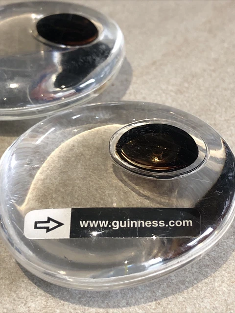 3 DROPS OF Guinness In Plastic/ Resin Paperweights. £5.45 - PicClick UK