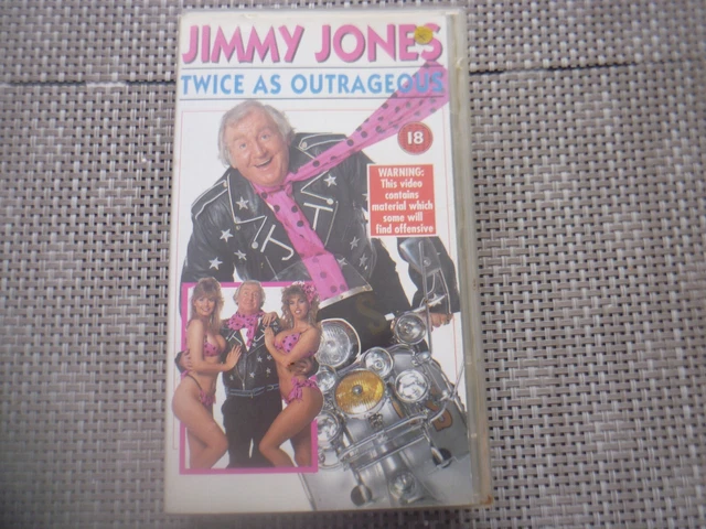 JIMMY JONES TWICE as Outrageous VHS Video Tape EUR 5,29 - PicClick FR