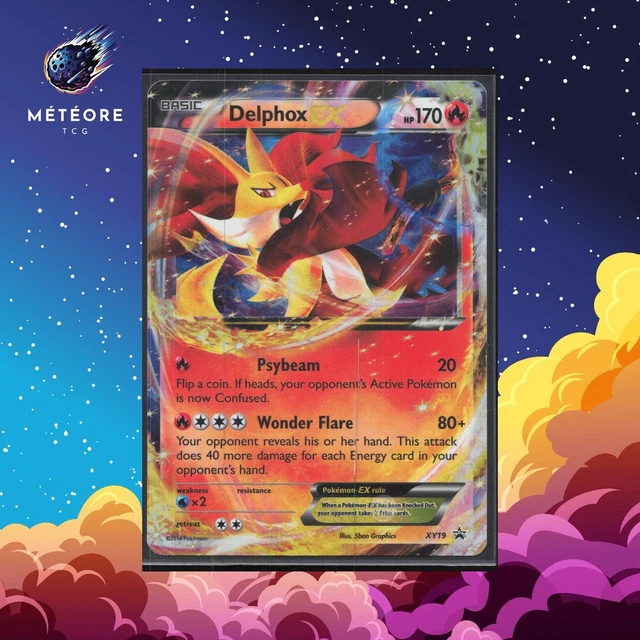 CARTE POKÉMON DELPHOX Ex XY19 XY Promo Anglais EUR 9,50 - PicClick FR