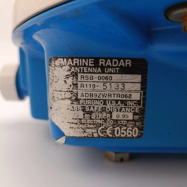FURUNO MARINE RADAR Antenna Unit DOME RSB-0060 1621 1621MK2 1622 15" 16 ...