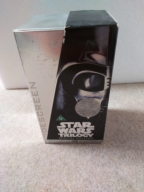STAR WARS TRILOGY (Platinum Box Set) (VHS/1997) Widescreen £9.99 ...
