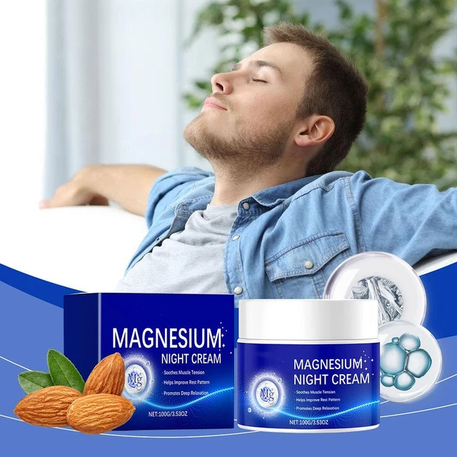 MAGNESIUM SLEEP CARE Cream Gentle Tranquil Night Sleep Balm Improvement ...