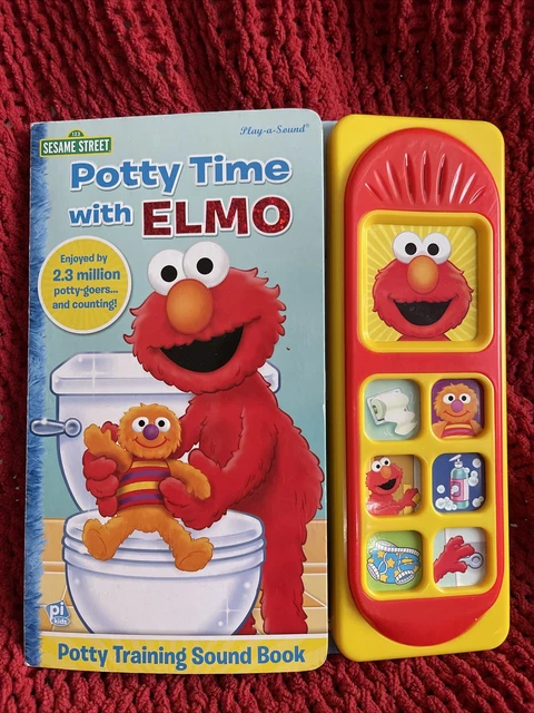 SESAME STREET: POTTY Time with Elmo Potty Training Sound Book by PI ...