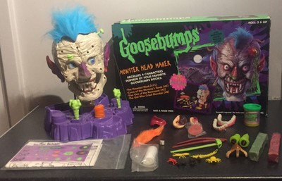 RARE VINTAGE GOOSEBUMPS Monster Head Maker Toy By Kenner/Hasbro £99.99 ...