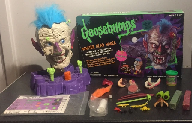 RARE VINTAGE GOOSEBUMPS Monster Head Maker Toy By Kenner/Hasbro £99.99 ...