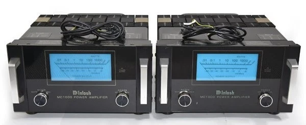 MCINTOSH MC1000 MONO Power Amplifier Pair $11,579.47 - PicClick CA