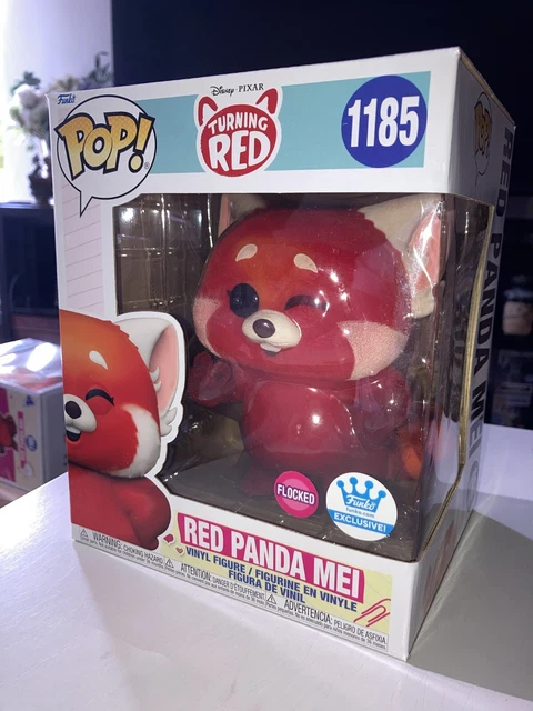 Funko Pop Disney Pixar Red Panda Mei Turning Red 6 Inch Flocked Exclusive 1185 £1999 Picclick Uk
