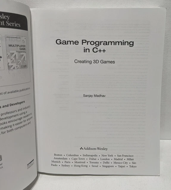 GAME DESIGN SER.: Game Programming in C++ : Creating 3D Games by Sanjay ...