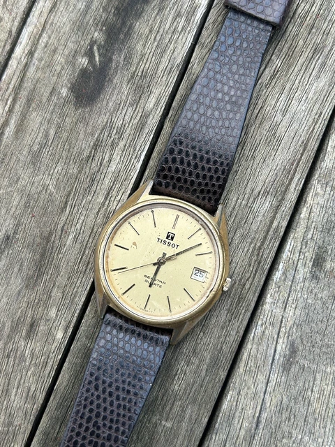 VINTAGE TISSOT SEASTAR Quartz Men’s Watch ETA 954.111 EUR 48,68 ...