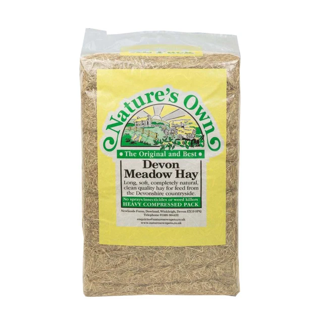 DEVON MEADOW HAY Large 2kg Extra Large 3.5kg Packs Natures Own £6.99 - PicClick UK