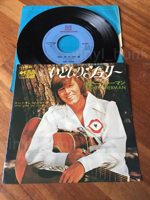 ZR61 BOBBY SHERMAN Julie, do ya love me 7ps Japan EUR 1,98 - PicClick FR