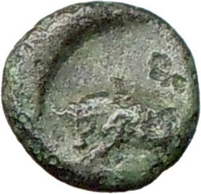 GREEK CITY 350BC Authentic Ancient Greek Coin Bull APOLLO i28183 £131. ...