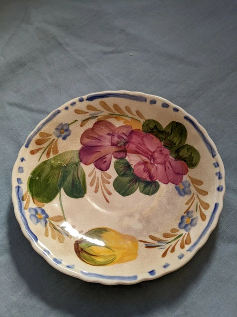 VINTAGE SIMPSONS POTTERY Solian Ware Saucer - Belle Fiore $12.00 ...