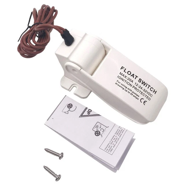 Float Switch Automatic Electric Water Level Controller Flow Sensor On Off Switch £15 23