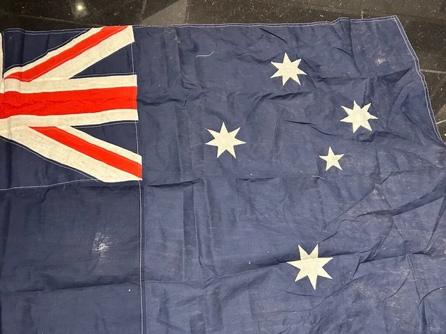 ORIGINAL WW2 AUSTRALIAN ARMY FLAG, BRITISH EMPIRE dated 1944 £35.00 ...