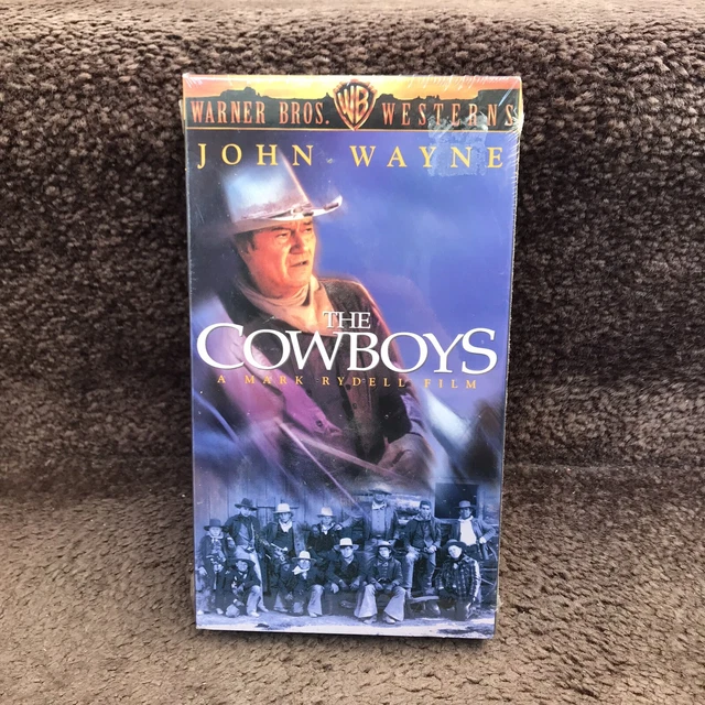 THE COWBOYS VHS 1997 Warner Bros Westerns Collection Sealed Vintage ...