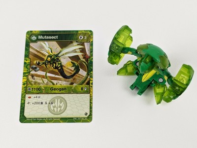BAKUGAN VENTUS MUTASECT geogan (pentagonal Pyramid) avec carte geogan ...