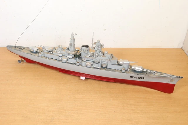 HENG TAI RC Aircraft Carrier Boat HT-3827A 1:275 Scale Ship UNTESTED ...