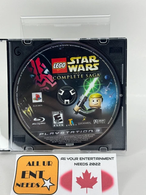 LEGO STAR WARS: The Complete Saga (Sony PlayStation 3, 2007) disque PS3 ...