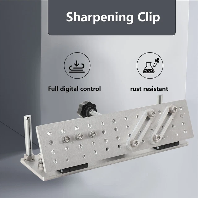 BANDSCHLEIFER SHARPENER JIG Locator Schärfclip Messerschärfer Schärflocator Tool EUR 35,63 ...