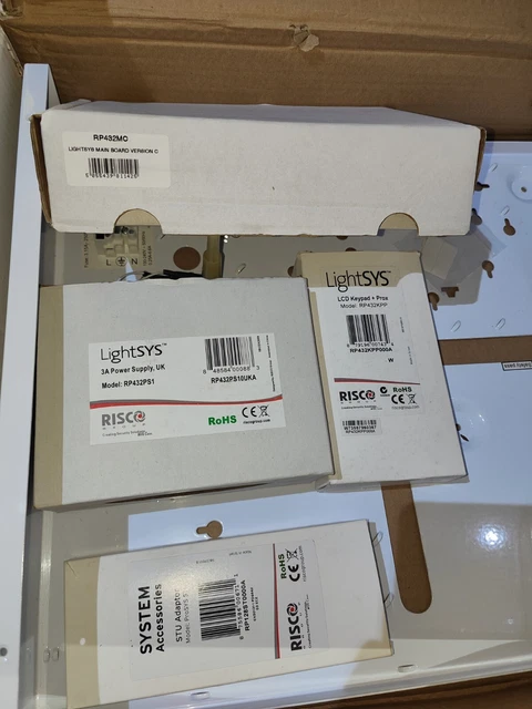 RISCO LIGHTSYS SYSTEM Complete Panel Kit £99.00 - PicClick UK