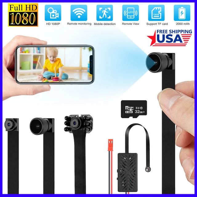 WIRELESS 4K 1080P HD Module DVR Cam Mini WIFI Screw Motion Detection ...