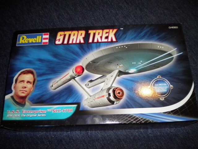 REVELL STAR TREK Original Series USS Enterprise NCC-1701 Kit #04880-1. ...