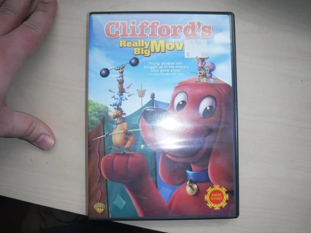 CLIFFORD'S REALLY BIG Movie DVD Jess Harnell Jenna Elfman Grey Delisle ...