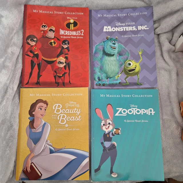 DISNEY PIXAR MY Magical Story Collection x4 Books Monsters Inc ...