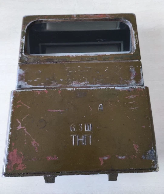 VINTAGE SOVIET MILITARY Optical Periscope Block TNP Marked Tank Part £ ...