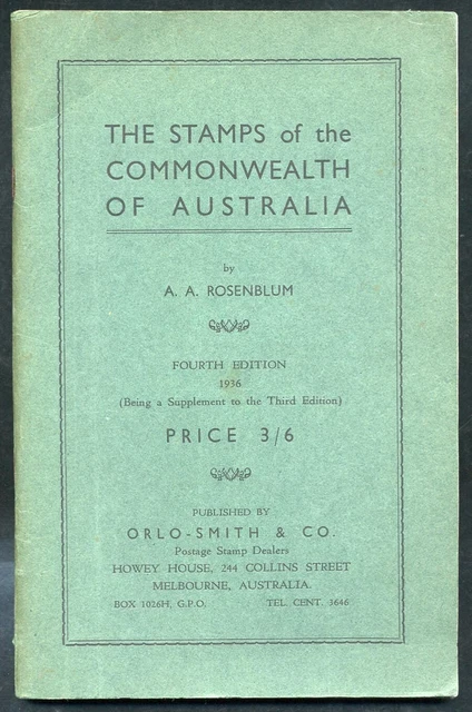 CATALOGUES AUSTRALIA STAMPS of the Commonwealth of Australia by ...